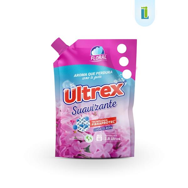Suavizante Floral Ultrex Ecológico | 1,8 Litros